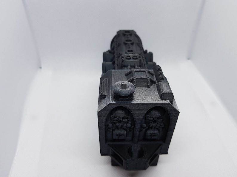 STL Gothic Train Engine for 28mm Wargame Monorail - Etsy UK