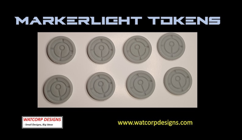 Tau Markerlight Tokens - Etsy Ireland