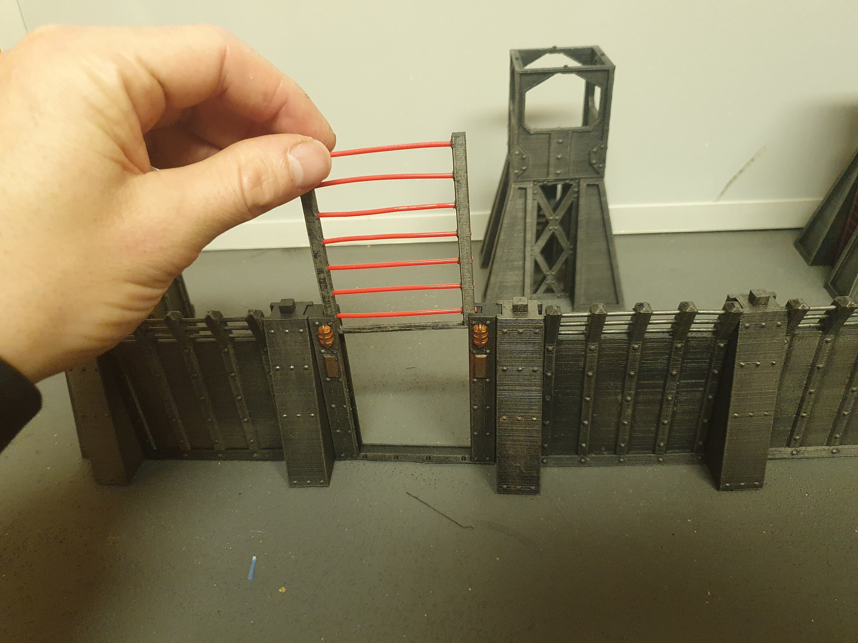Modular Walls Gates and Guard Towers STL - Etsy