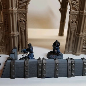 Spiked Barricades With Corner. - Etsy