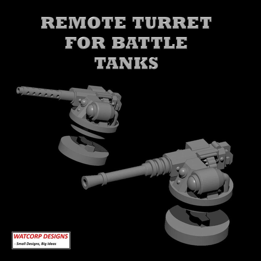 Remote Heavy Machine Guns for 28mm Wargames - Etsy