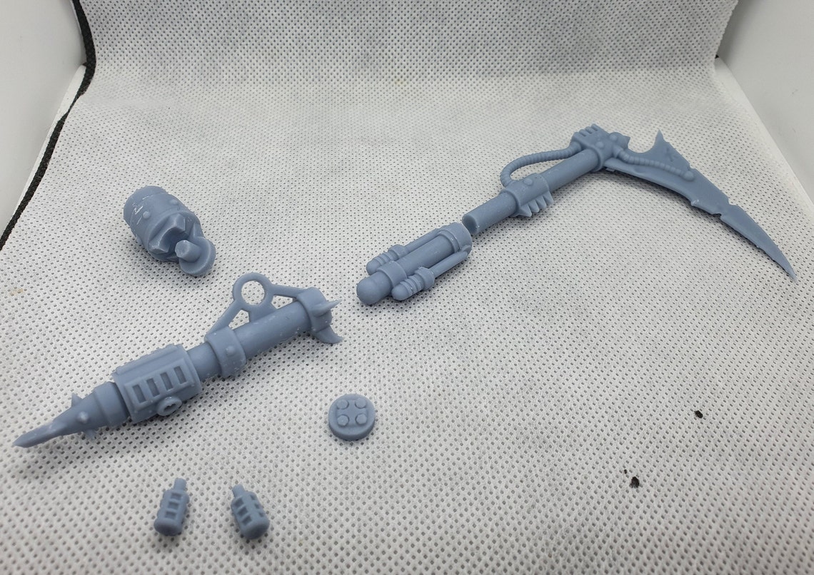 Chaos Knight Scythe Arm | Etsy