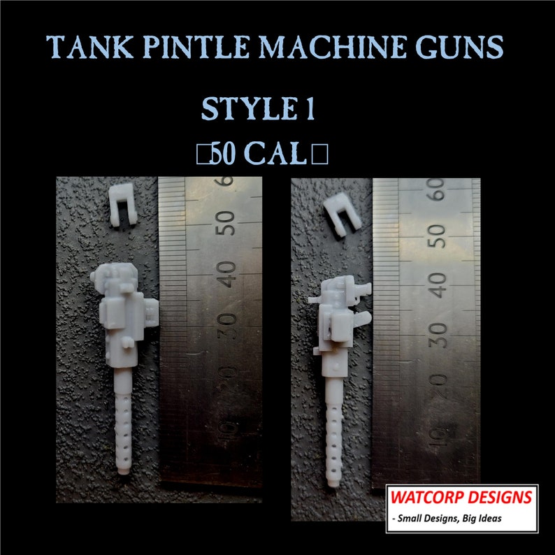 Pintle Mounted Heavy Machine Guns for 28mm Wargames - Etsy