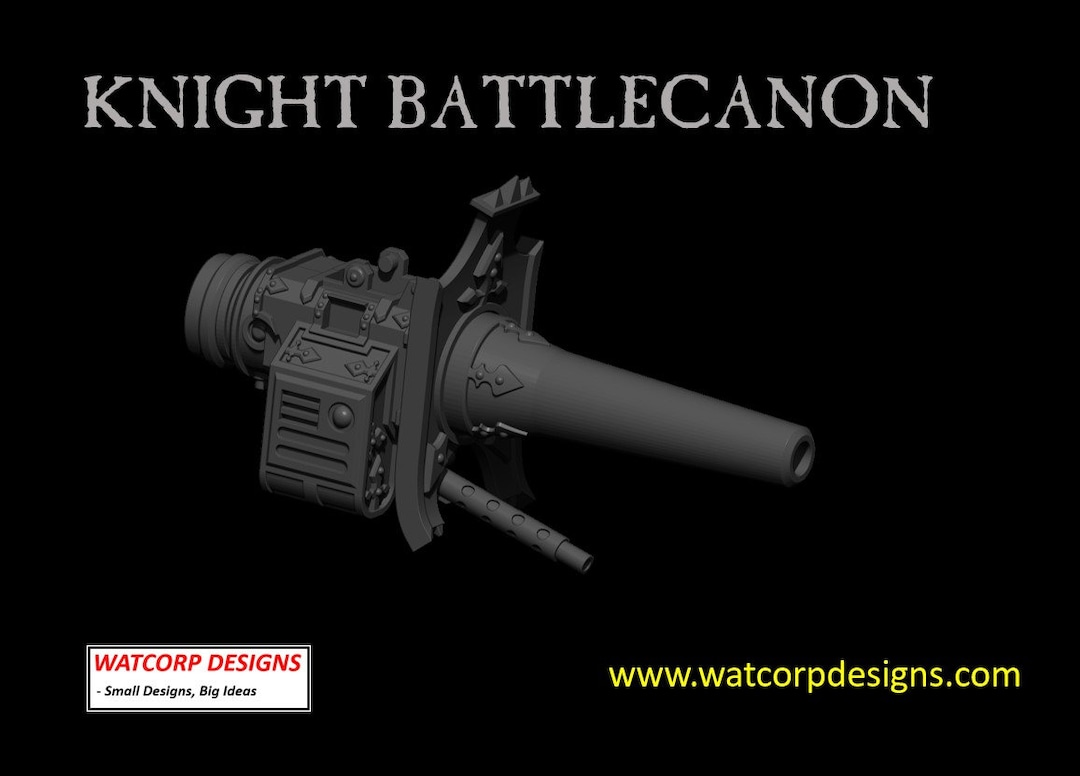 Knight Battle Cannon - Etsy