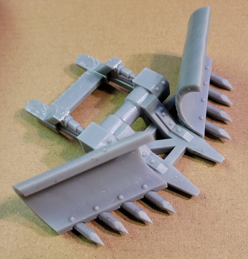 Universal Mine Plow for Wargames Tanks - Etsy