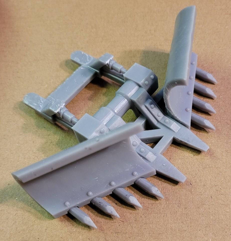 Universal Mine Plow for Wargames Tanks - Etsy