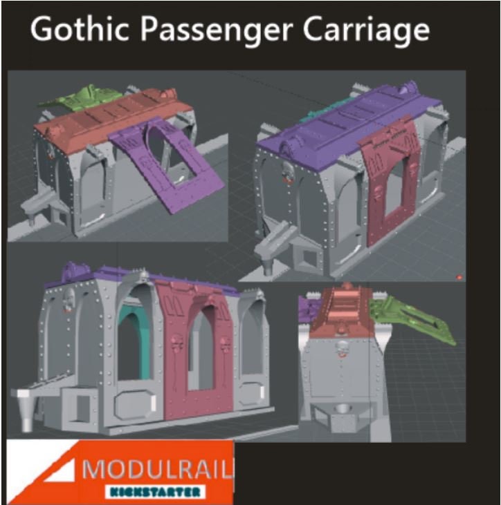 STL Future Train and Carriages | Etsy