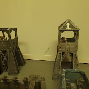 Modular Walls, Gates and Guard Towers STL - Etsy
