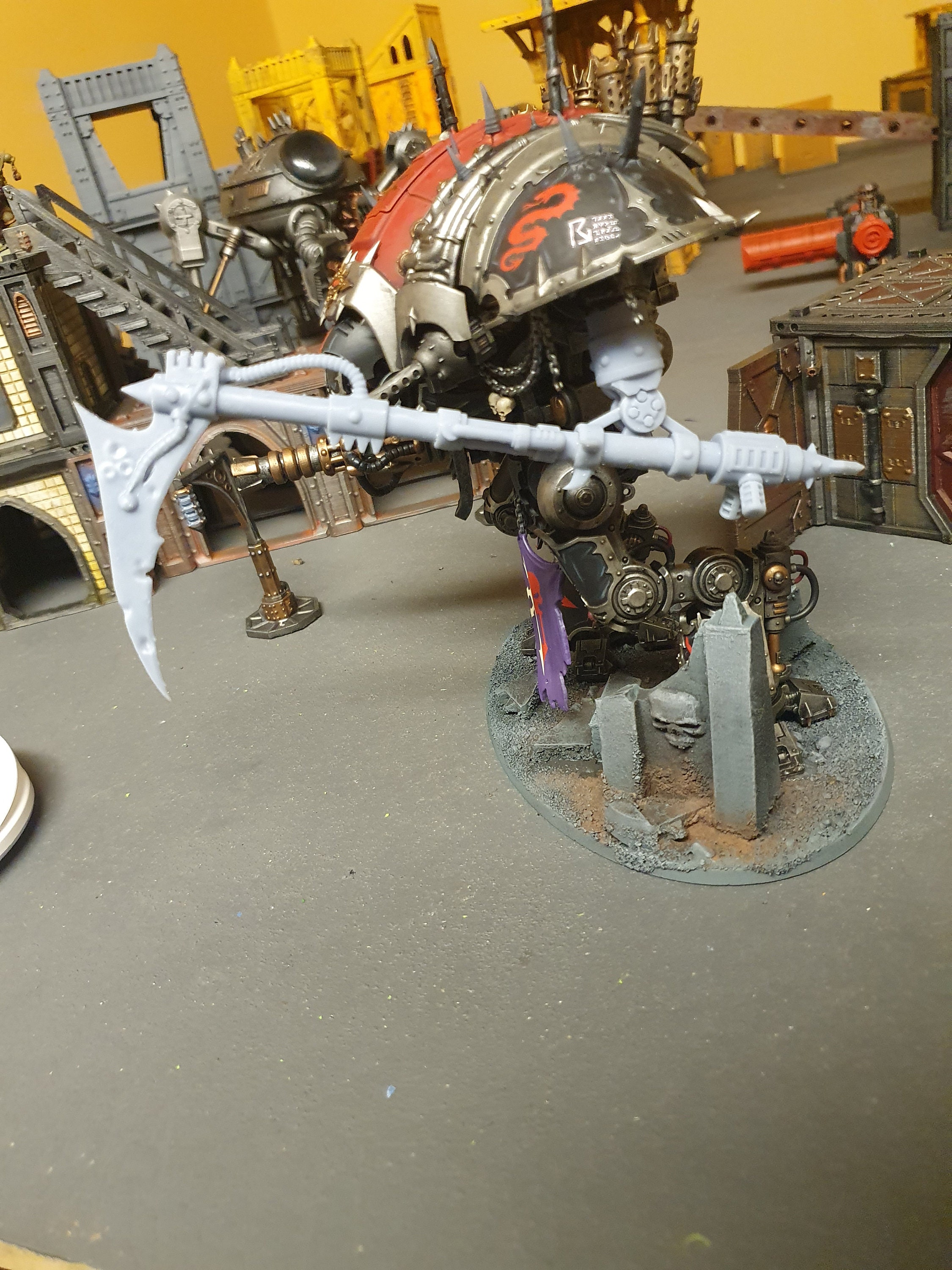 Chaos Knight Scythe Arm | Etsy