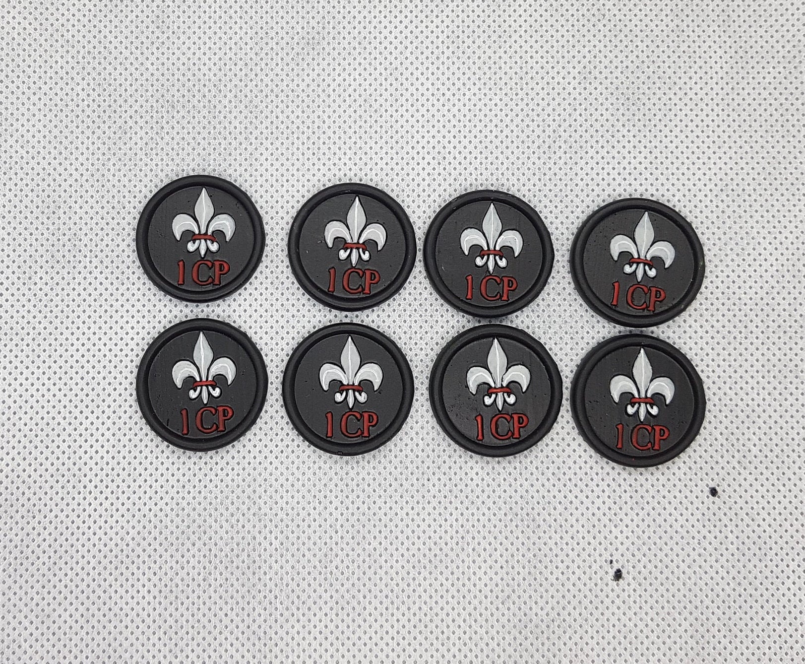 Fleu De Lys Command Point Tokens - Etsy UK
