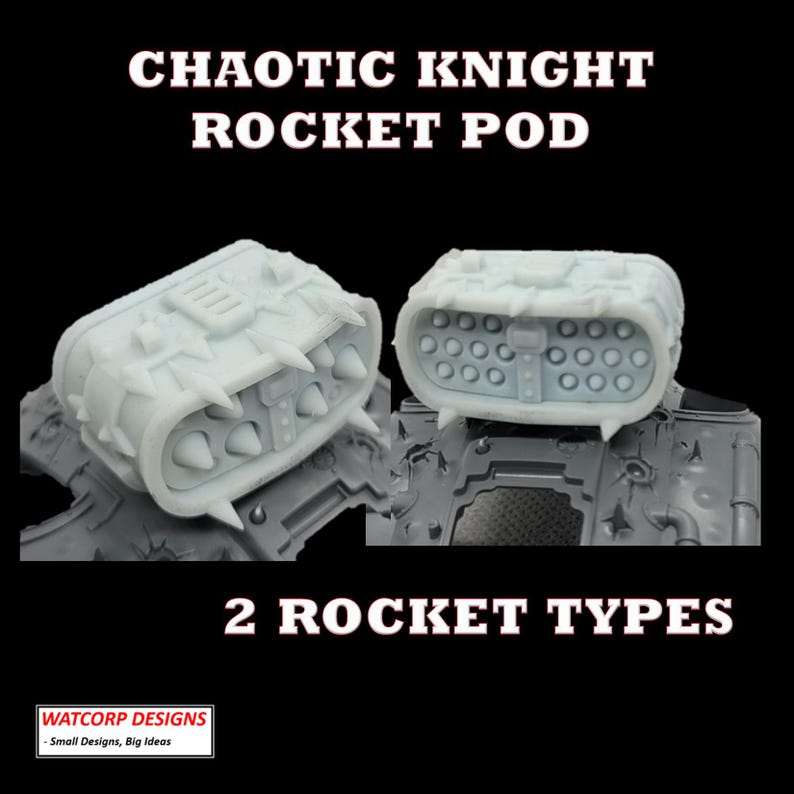 Chaos Knight Rocket Pod - Etsy