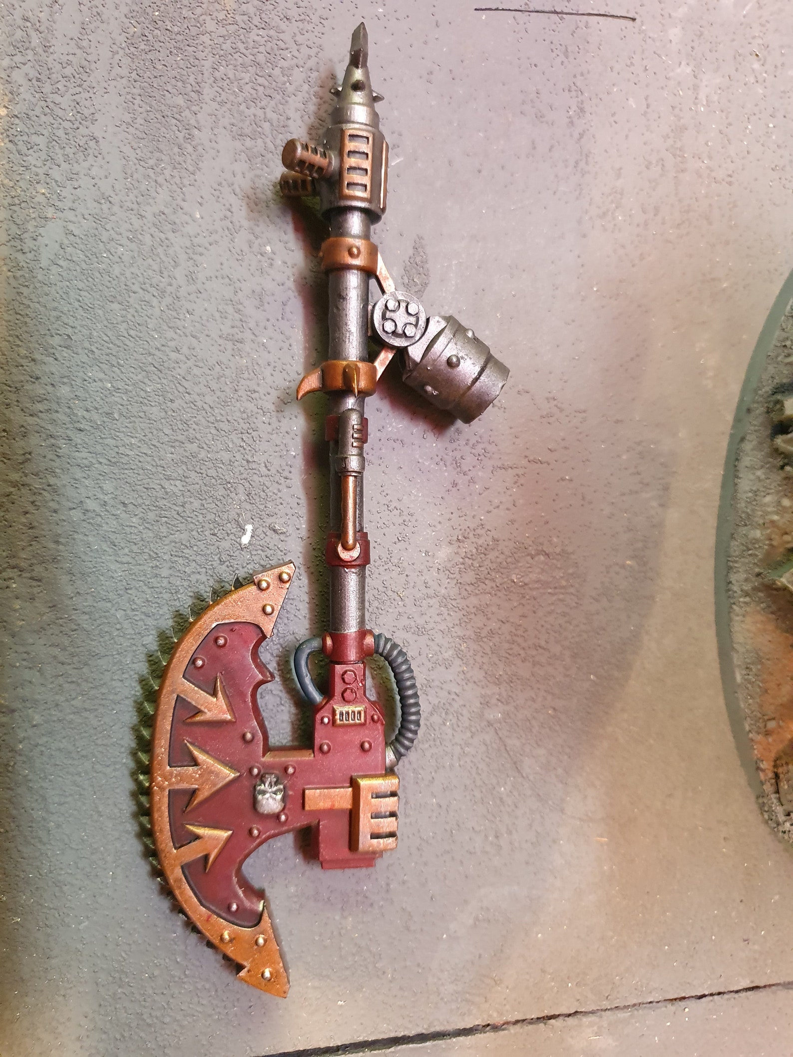 Chaos Knight Chain Axe STL - Etsy