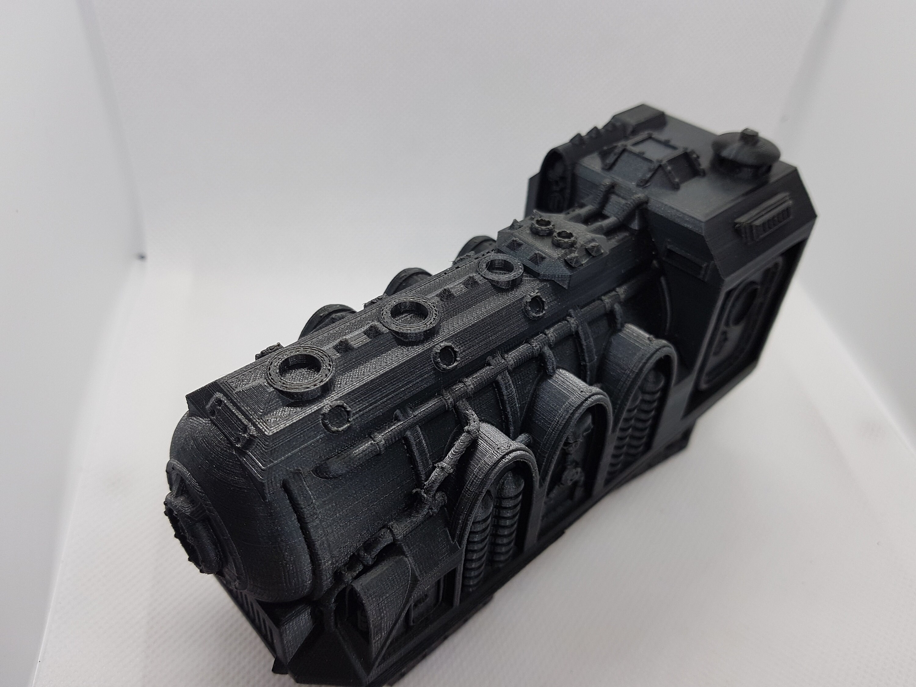 STL - Gothic Train Engine for 28mm Wargame Monorail - Etsy UK