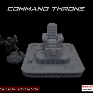 Large Sci-fi Command Throne - Etsy