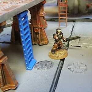 Warhammer 40k Terrain 67mm Tech Ladders for Use With 67mm Platforms ...