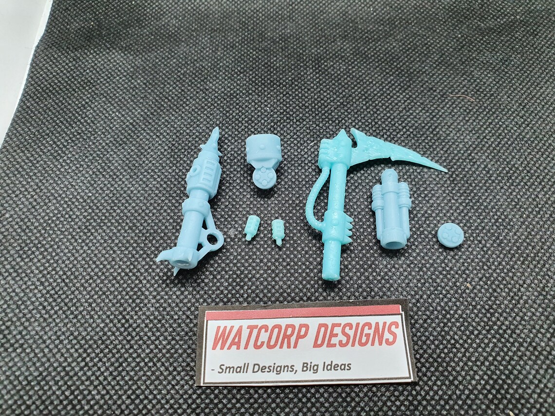 Chaos Wardog Plague Scythe Kit | Etsy