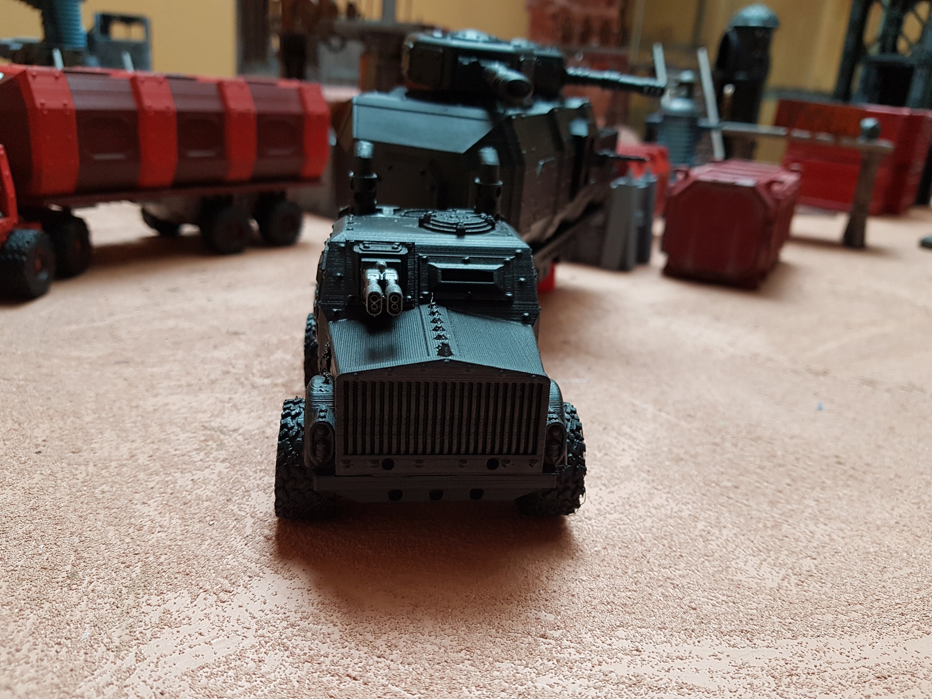 Tabletop Wargames Articulated Lorry and "rolling Fortress" STL - Etsy