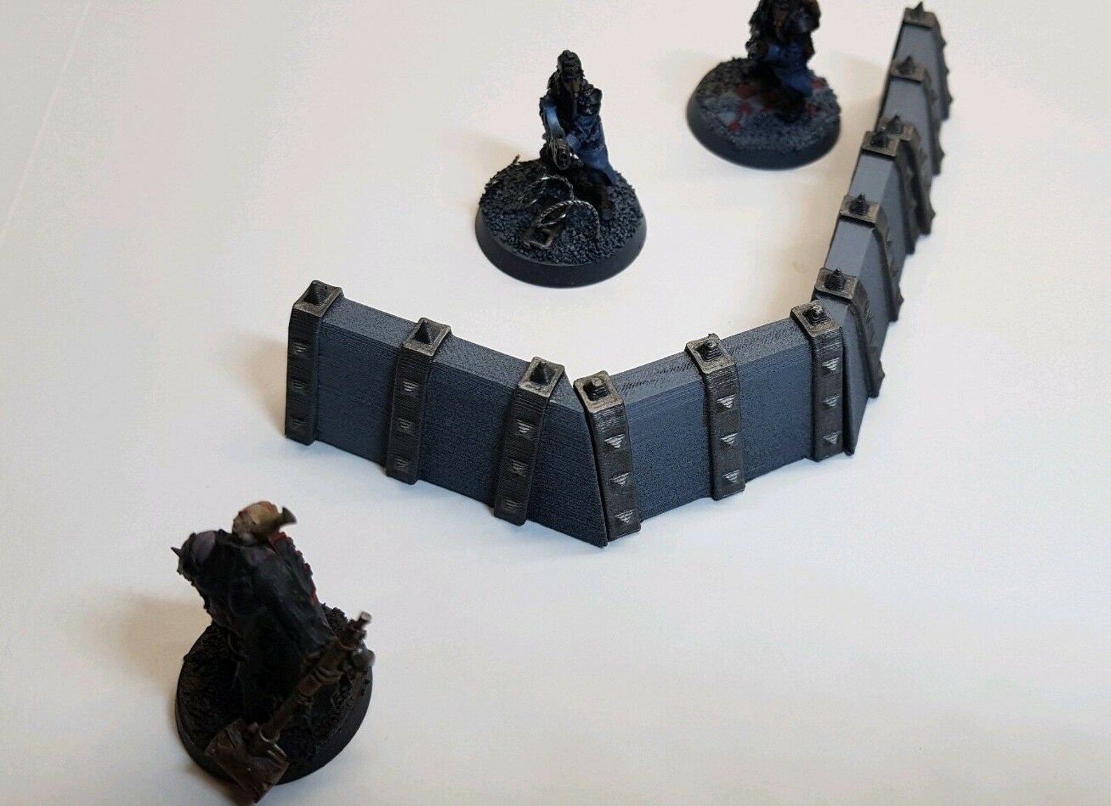 Spiked Barricades With Corner. - Etsy UK