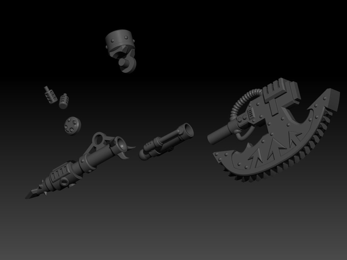 Chaos Wardog Chain Axe Kit - Etsy Canada