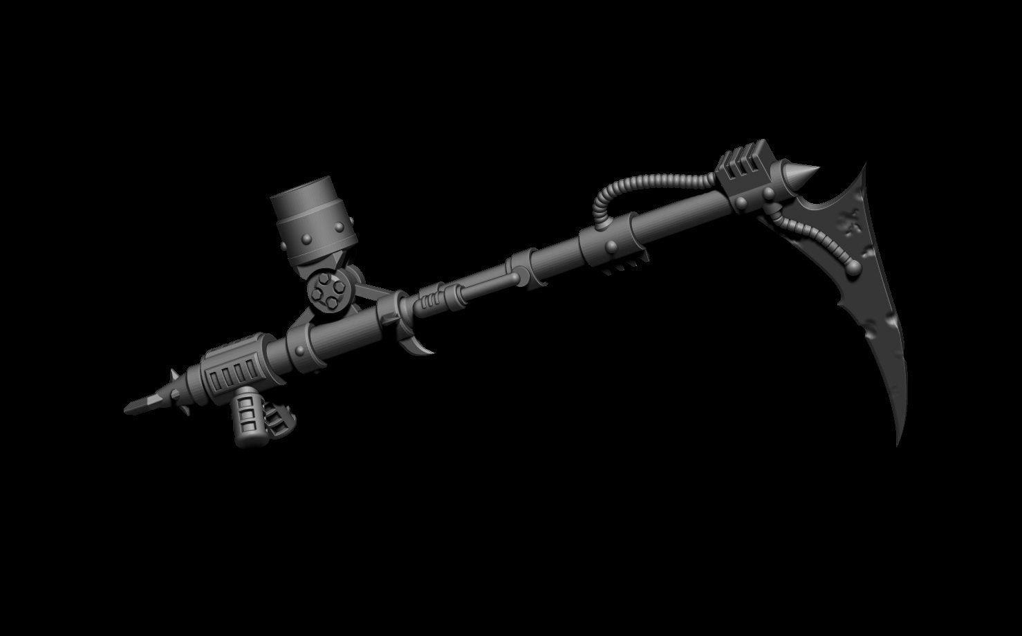 Chaos Knight Scythe Arm | Etsy