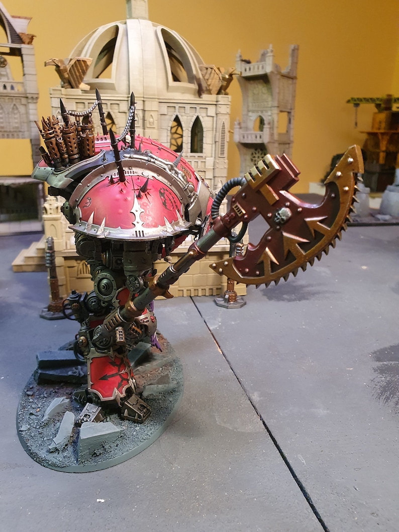 Chaos Knight Chain Axe STL - Etsy