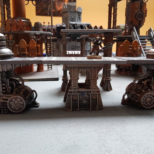 Sci Fi Gothic Train Set 3D Printed Gaming Terrain Warlayer | Etsy