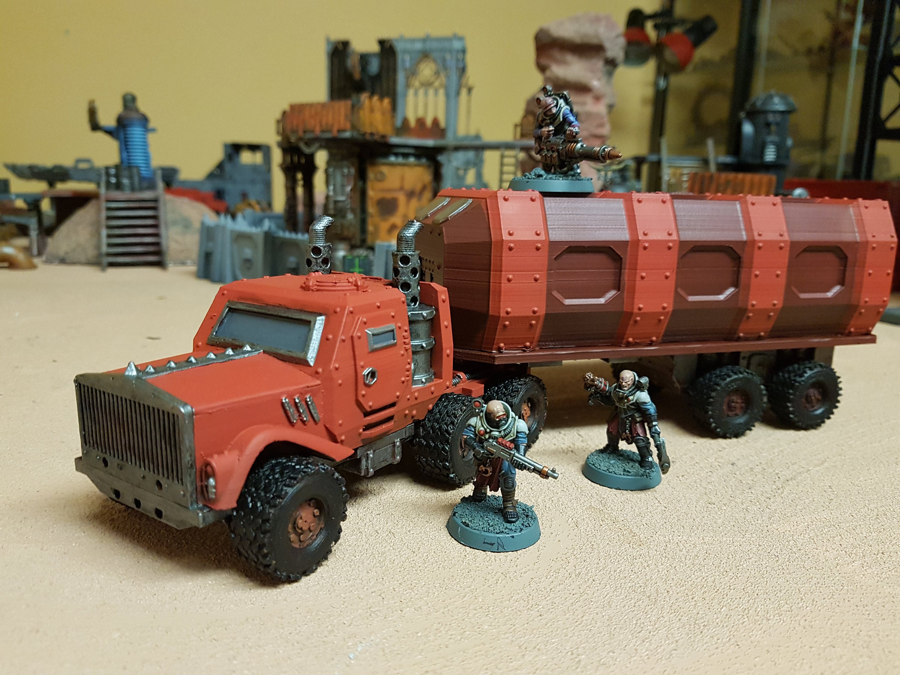 Tabletop Wargames Articulated Lorry and "rolling Fortress" STL - Etsy