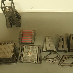 Modular Walls, Gates and Guard Towers STL - Etsy