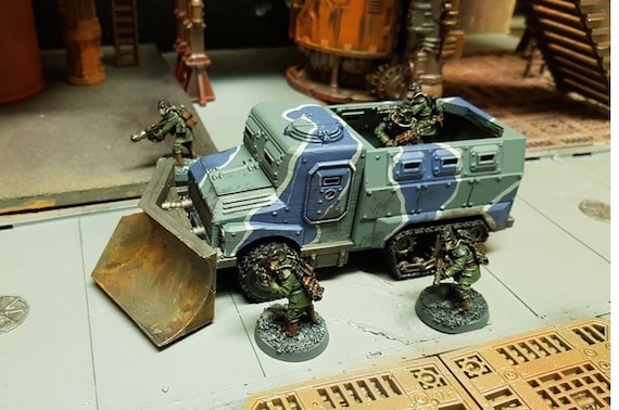 Tabletop Wargames Half Track and 4 Wheel Truck STL | Etsy