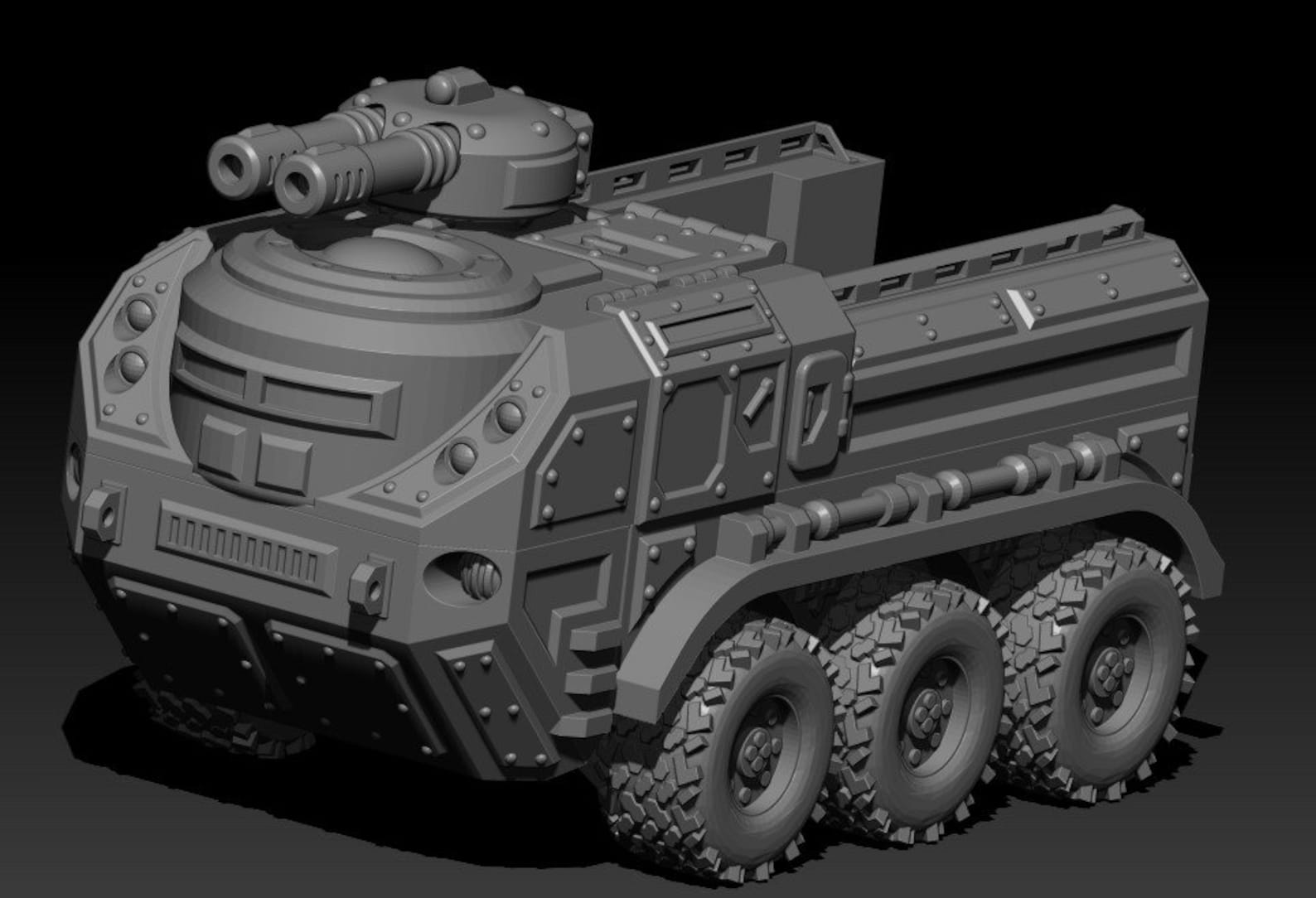 Transport Truck STL | Etsy