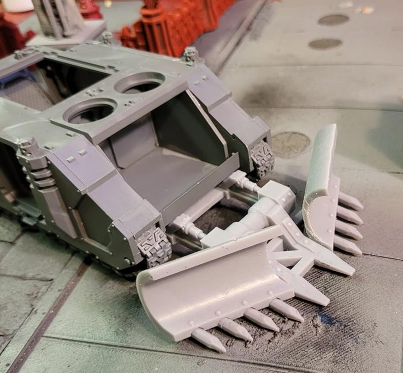Universal Mine Plow for Wargames Tanks - Etsy