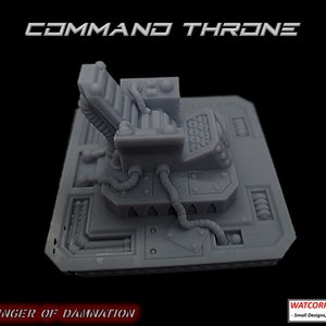 Large Sci-fi Command Throne - Etsy
