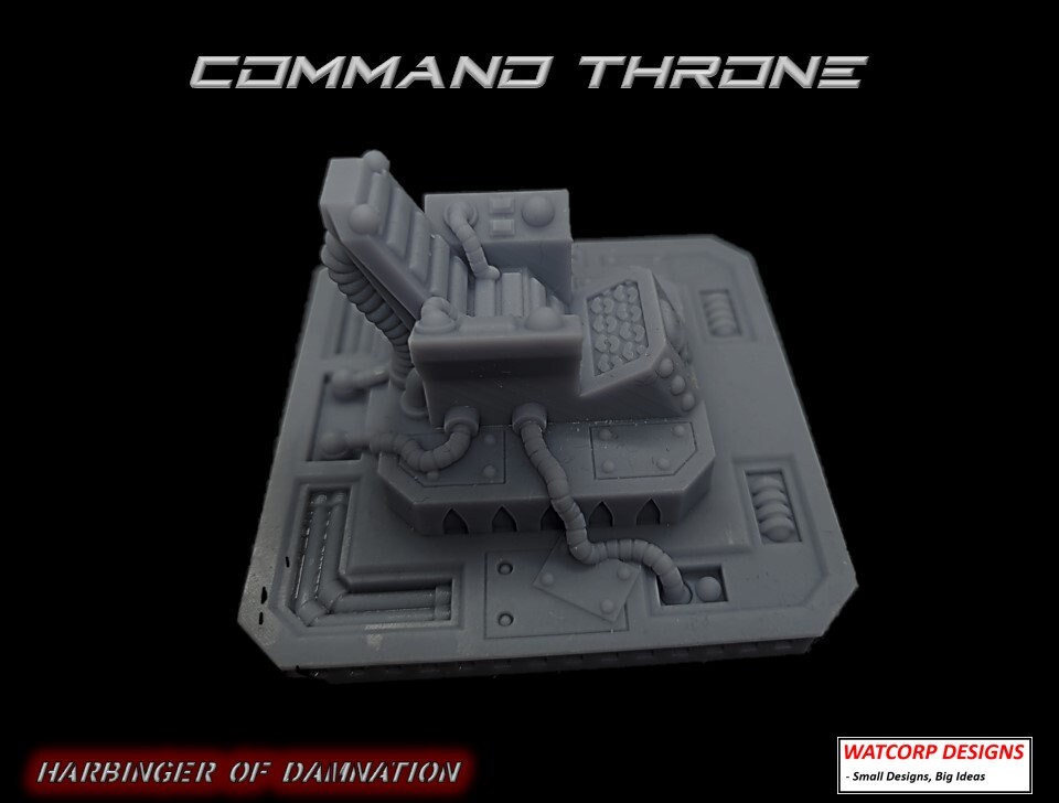 Large Sci-fi Command Throne - Etsy
