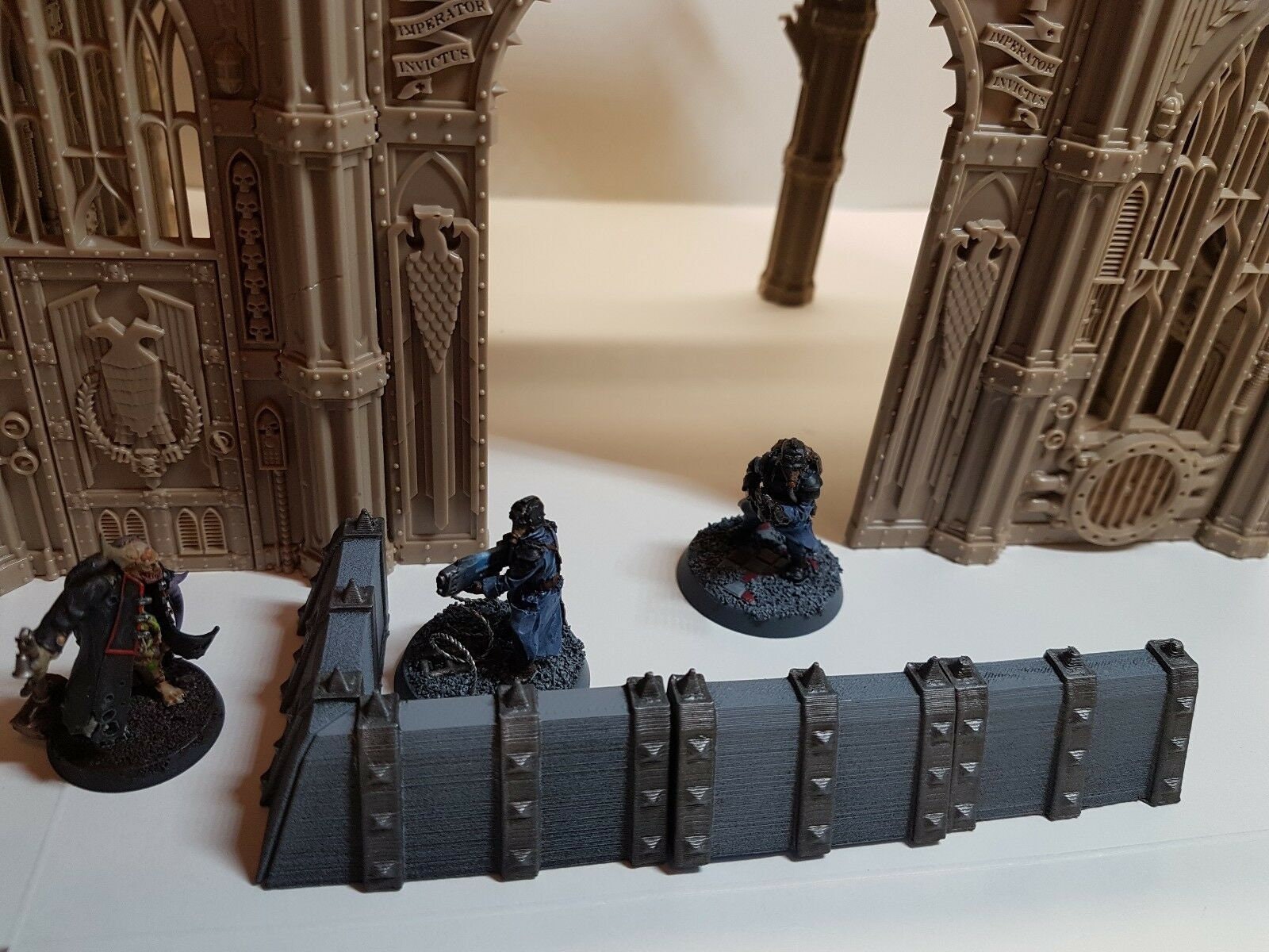 Spiked Barricades With Corner. - Etsy UK