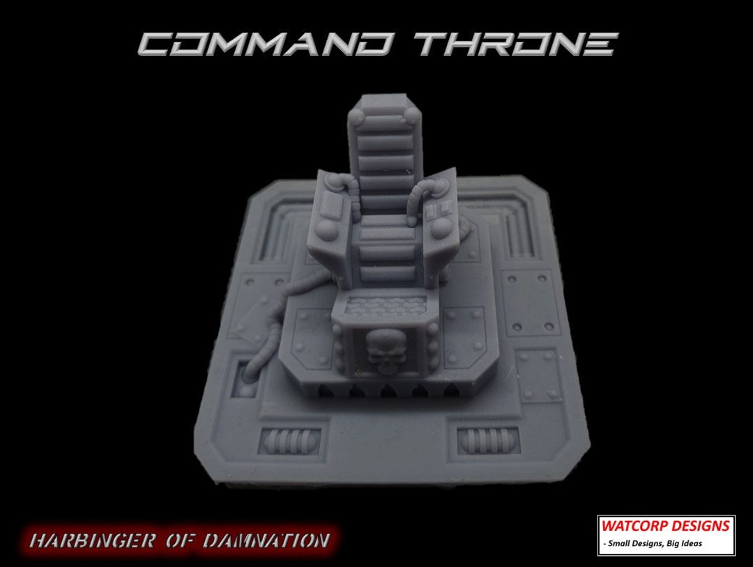Large Sci-fi Command Throne - Etsy