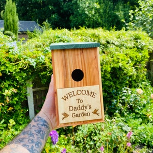 Personalised Bird Nesting Box - Etsy