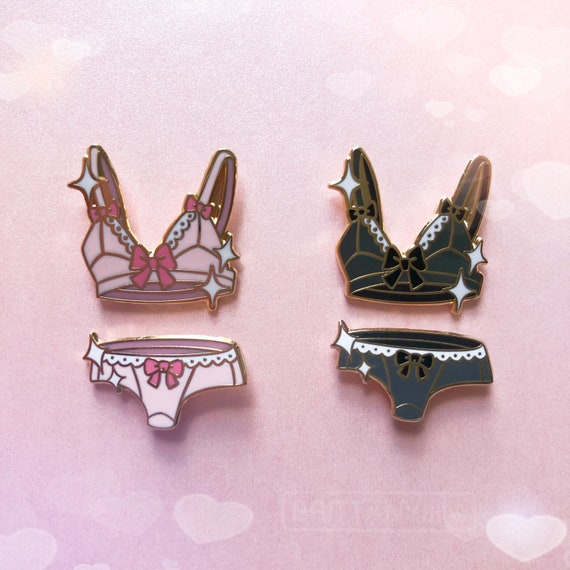 Intimates Hard Enamel Pins - Etsy