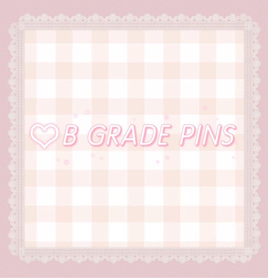 B Grade Pins - Etsy