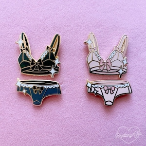 Intimates Hard Enamel Pins - Etsy