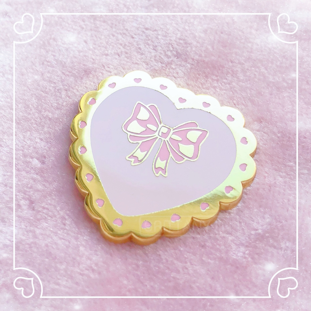 Sweet Heart Hard Enamel Pin - Etsy