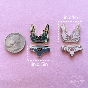 Intimates Hard Enamel Pins - Etsy