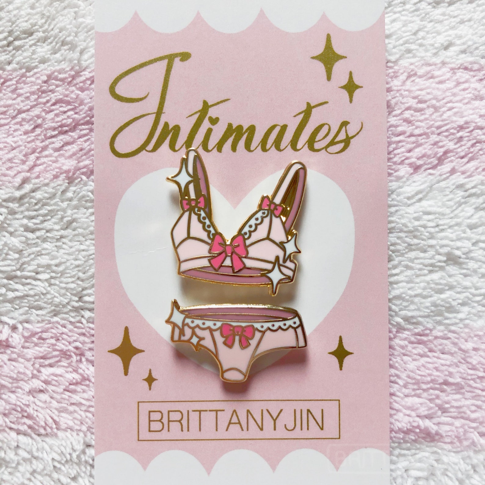 Intimates Hard Enamel Pins - Etsy