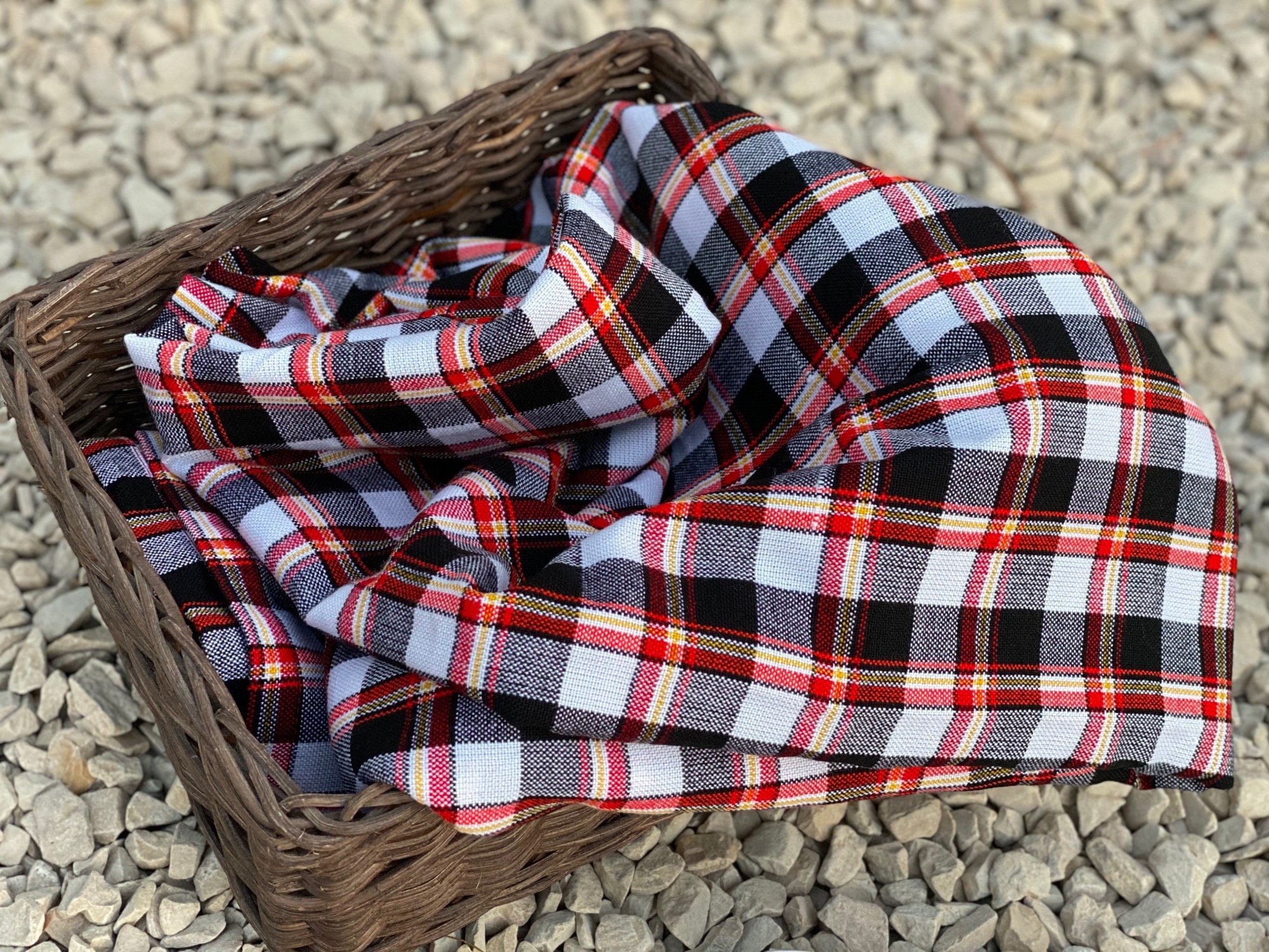 MULTICOLOUR MASAI SHUKA Black White Plaid Kenya Maasai | Etsy