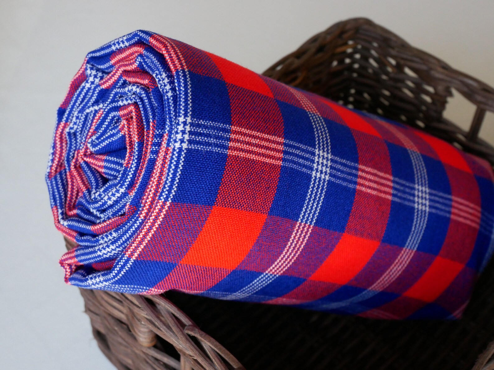Original KENYA MAASAI CLOTH Woven Masai Shuka Blanket | Etsy