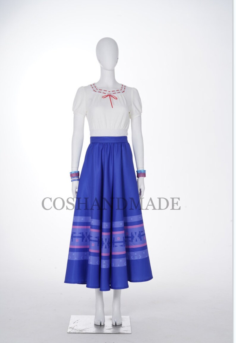 Encanto Cosplay Costume Luisa Madrigal Cosplay Costume - Etsy