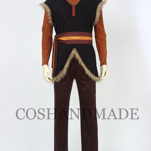 Kristoff Shirt Frozen Costume Kristoff Costume Disney - Etsy