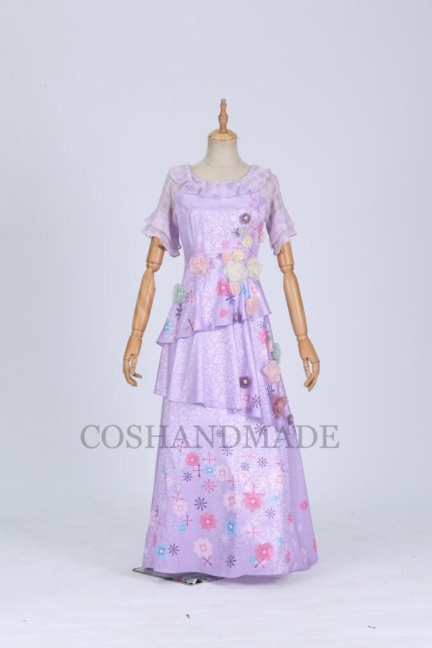 Encanto Isabela Purple Dress Isabela Cosplay Costume Women - Etsy