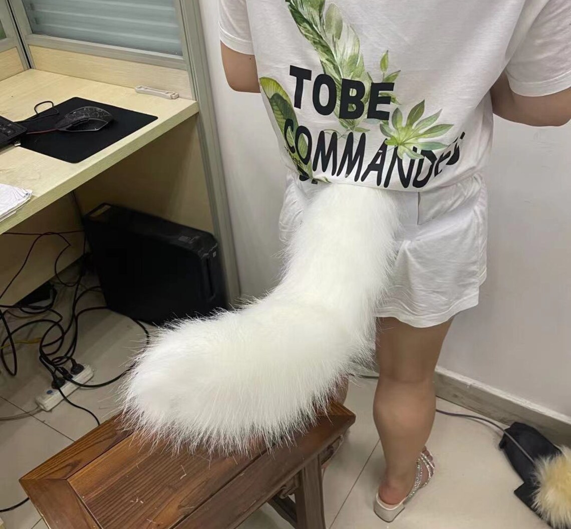 Movable Fursuit Tail Waggle Tail Swing Tail Fox Tail Blacktail Wolf ...