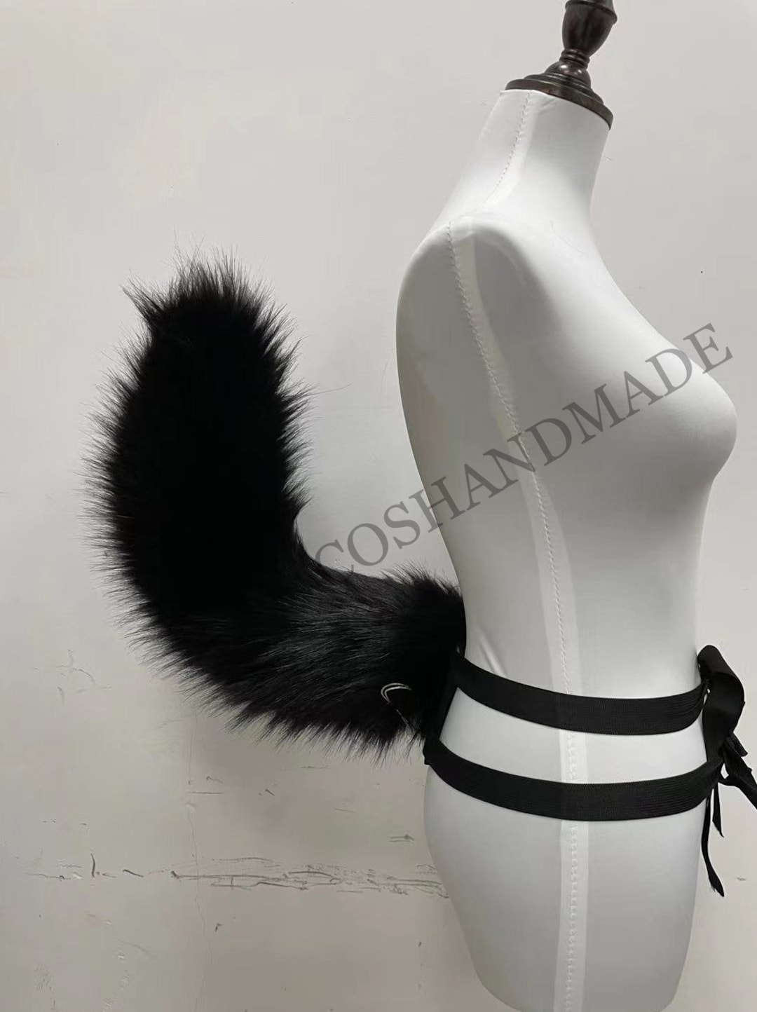Movable Fursuit Tail Waggle Tail Swing Tail Fox Tail Blacktail Wolf ...