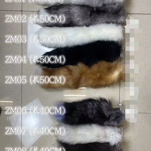 Movable Tail Waggle Fox Tail Lifelike Fox Cosplay Furry Partial Fursuit ...